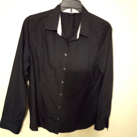 George | Tops | George Xl 618 Collared Button Down Shirt Workwear Top ...